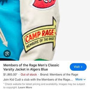 members of rage | Jackets & Coats | Members Of Rage Size Lg | Poshmark